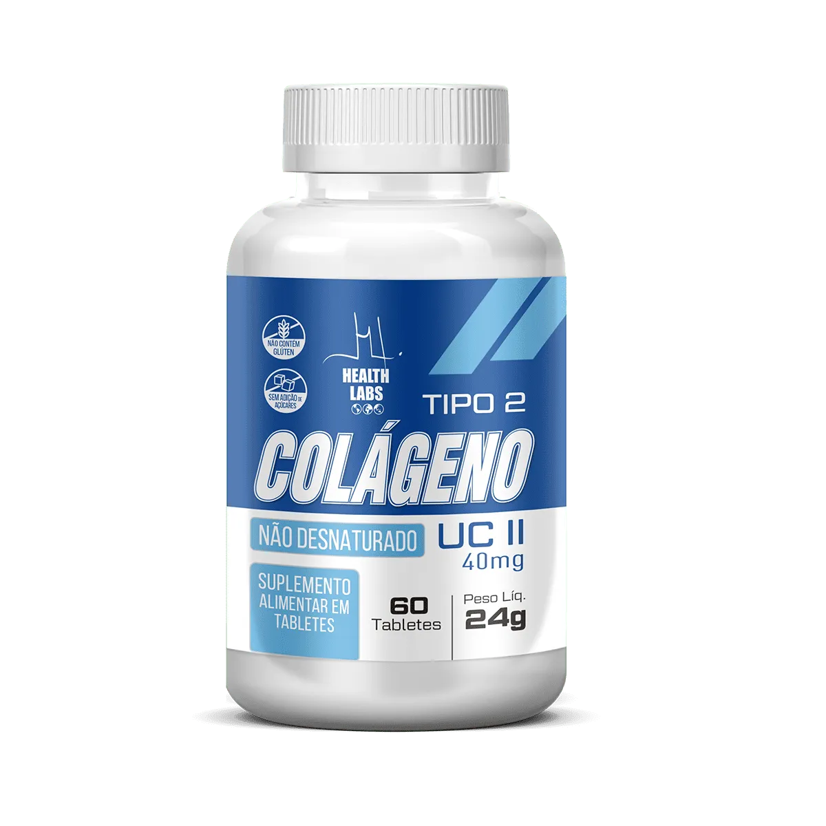 Colágeno UC‑II (tipo II) 400 mg 60 comprimidos | Health Labs – Good4You